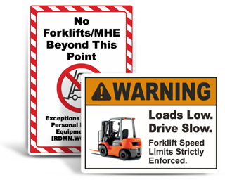 Forklift Signs | 100s of Signs At Guaranteed Low Prices