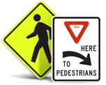 Crossing & Crosswalk Signs