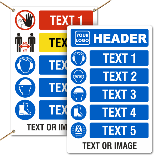 Custom PPE Banner — 5 Images - Claim Your 10% Discount