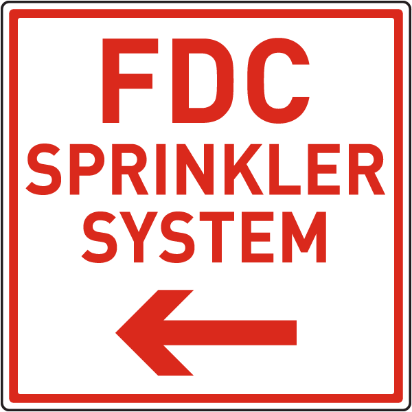 Custom Square FDC Sign - Save 10% Instantly