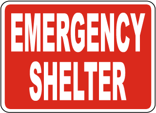 Shelter in Place Sign A5216 - by SafetySign.com