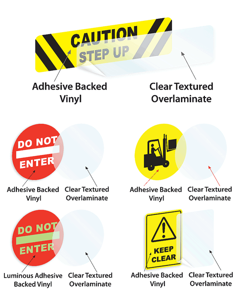Think Safety First Floor Sign P4339 - by SafetySign.com