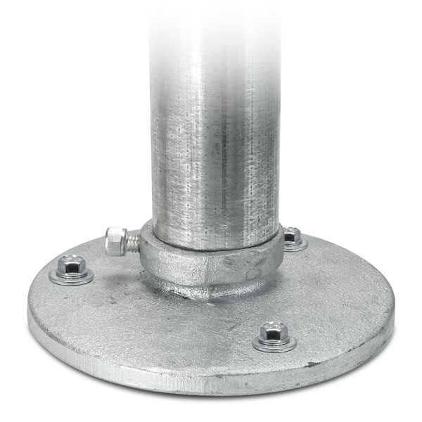 SNAP'n SAFE Surface Mount Breakaway Anchor For Round Post | SafetySign.com